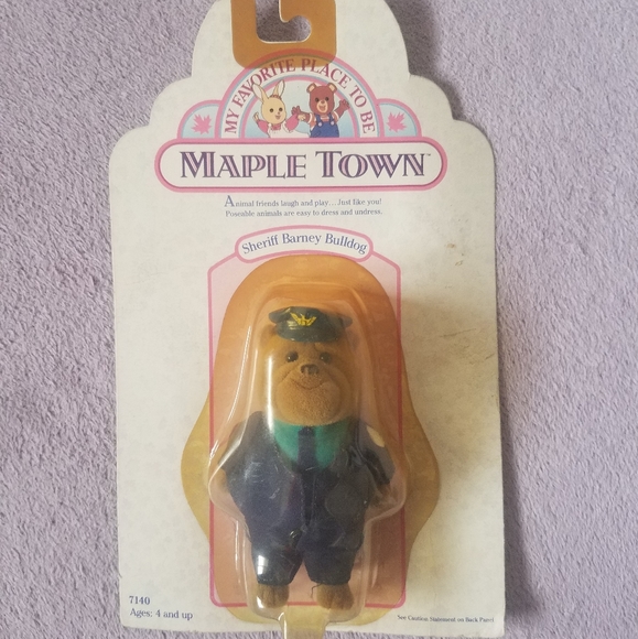 Tonka | Toys | 986 Maple Town Sheriff Barney Bulldog By Tonka | Poshmark